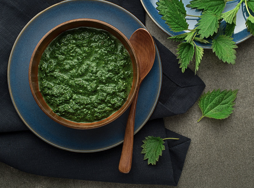 Nettle and Garlic Soup - Path Wellbeing